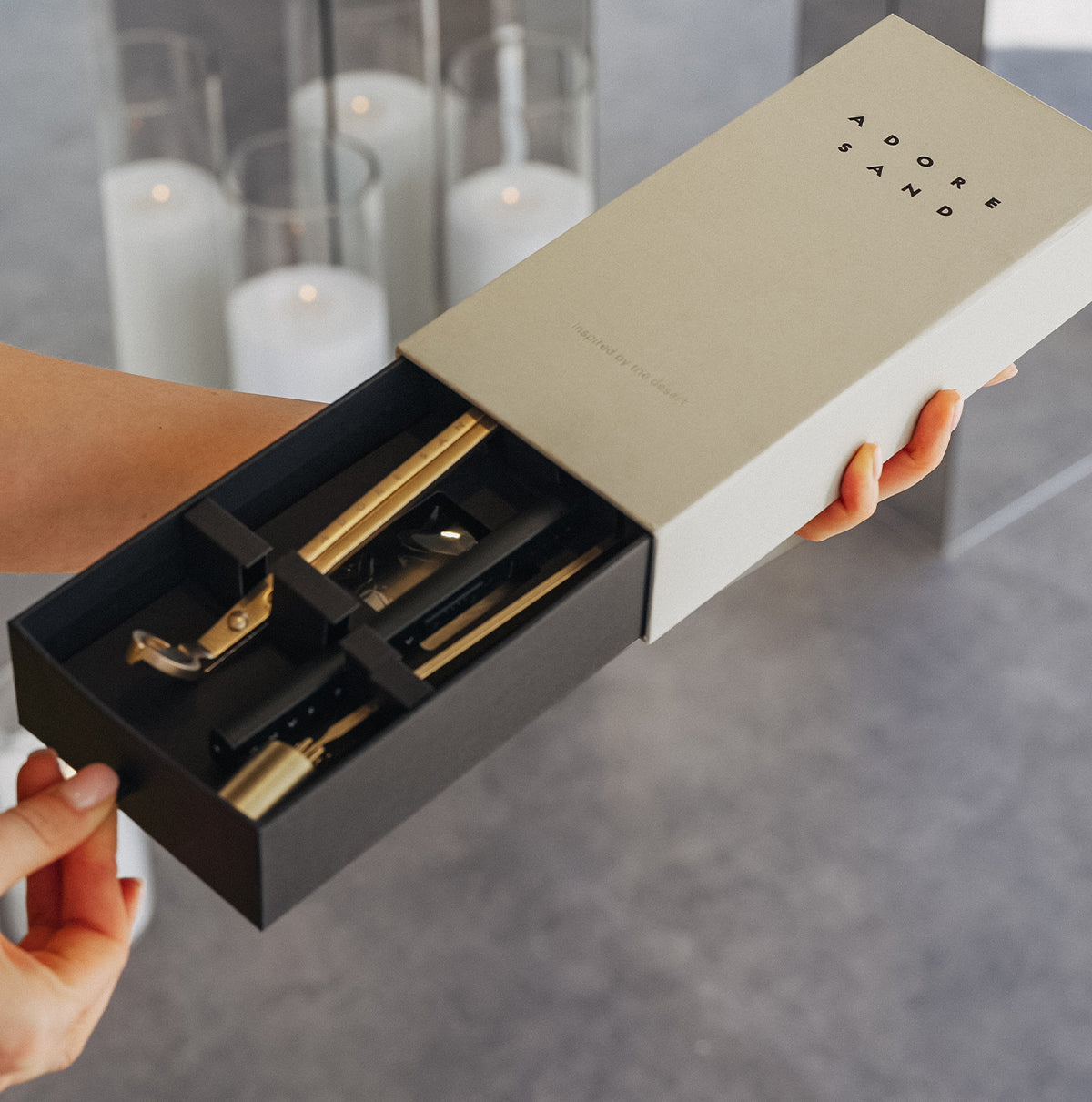 Premium Candle Care Set – Adore Sand